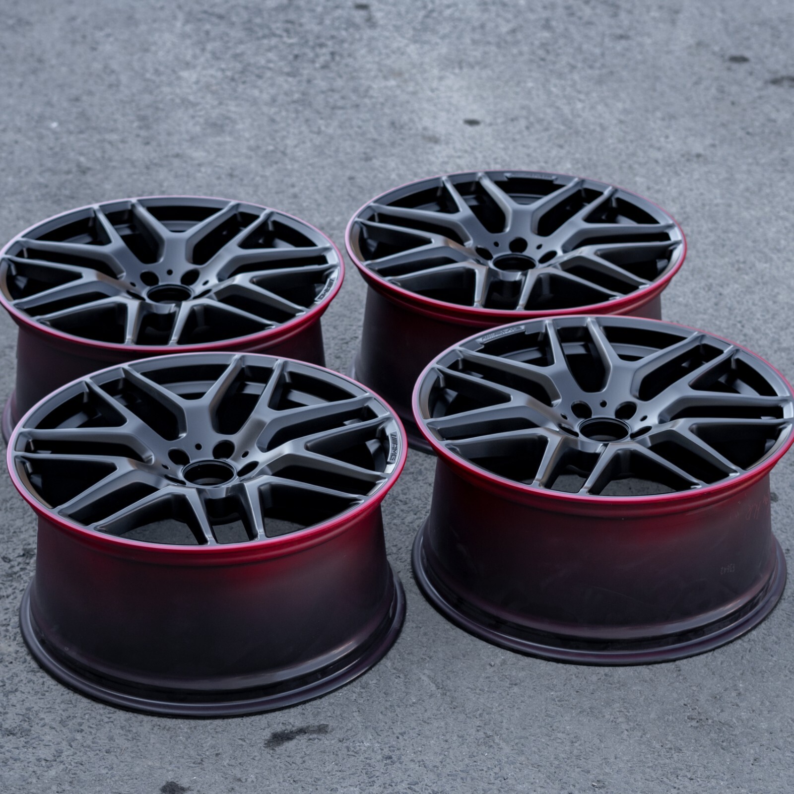 Mercedes GLE63 GLE63s 22" inch rim OEM 2016 2017 2018 2019 Staggered ...