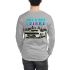 Miami Vibes 80s White Testarossa Unisex Long Sleeve Tee | eBay
