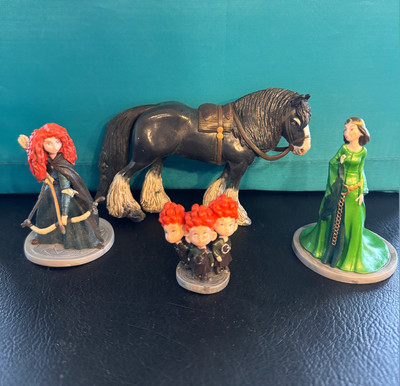 Disney BRAVE Figure play set, PVC toy, cake topper | eBay UK