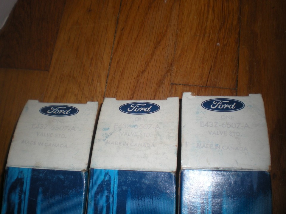 NOS 1984-1987 Ford Tempo 2.3L HSC Intake Valves E43Z-6507-A | eBay
