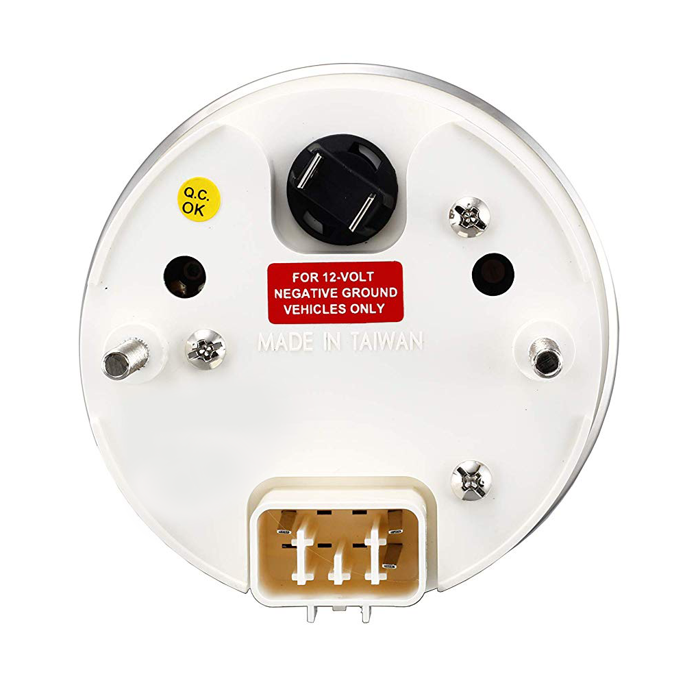 MOTOR METER RACING Classic 85mm 3-3/8" Electrical Speedometer Odometer ...