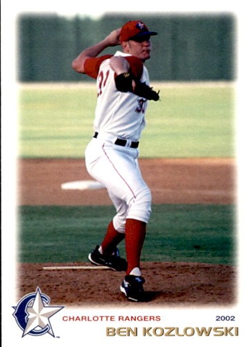 2002 Charlotte Rangers Grandstand #33 Ben Kozlowski Tampa Florida FL ...