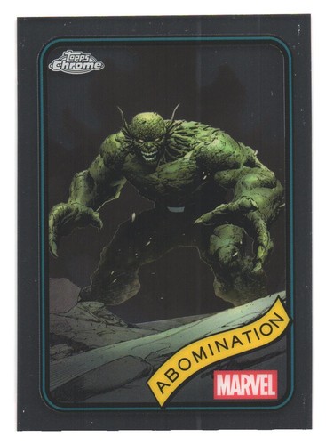 Topps Marvel Chrome 2025 Trading Card 132 Abomination | eBay.de