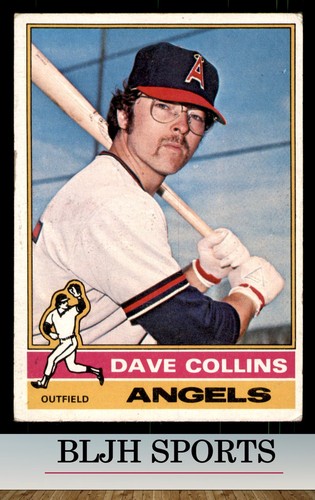 1976 Topps #363 Dave Collins California Angels RC | eBay