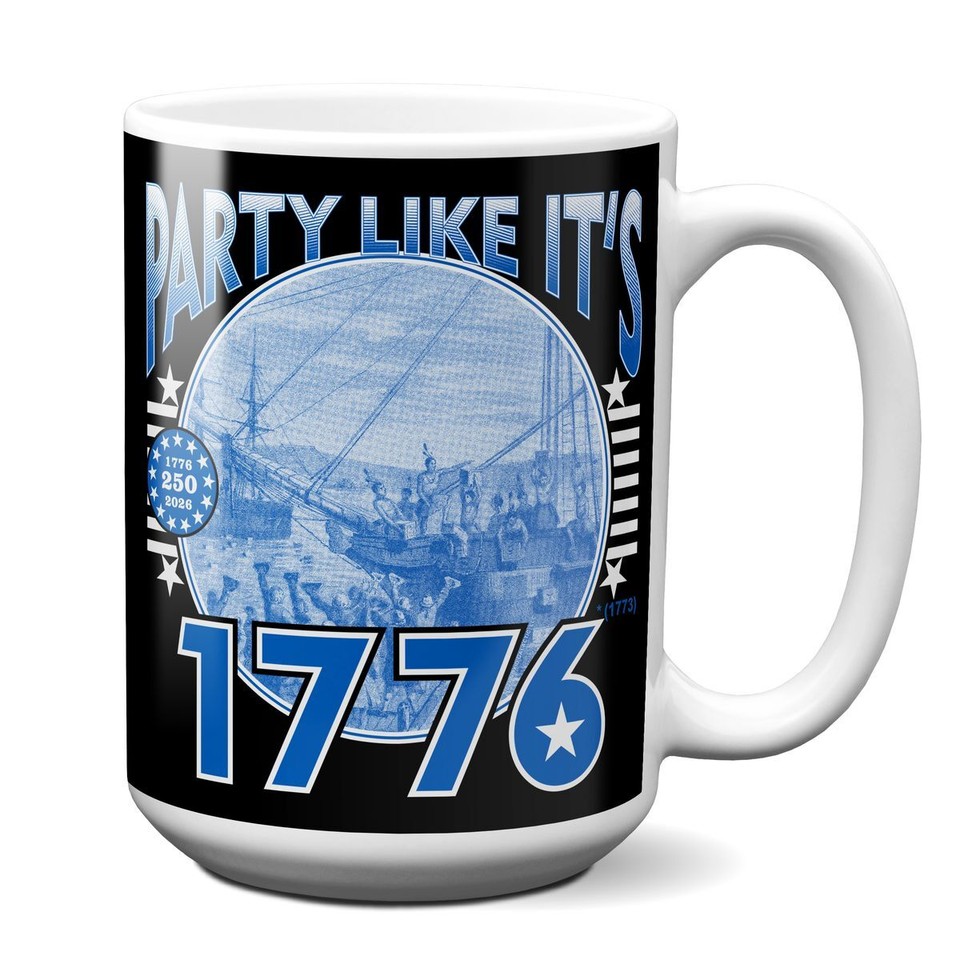 Party Like It's 1776 - 2026 USA's 250th Birthday - Boston Tea Party ...