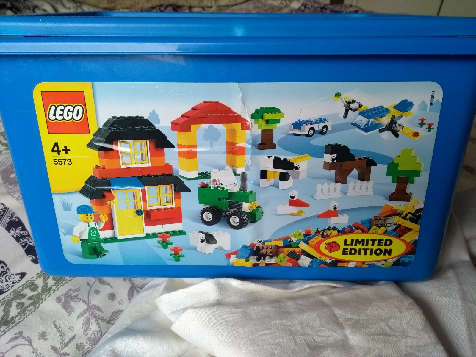 Lego Large Blue Storage Box 15.5lts EMPTY (5573), Great For Kid's ...