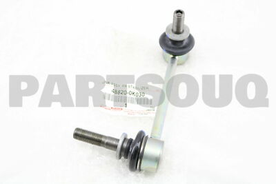488200K030 Genuine Toyota LINK ASSY, FRONT STABILIZER, RH 48820-0K030 ...