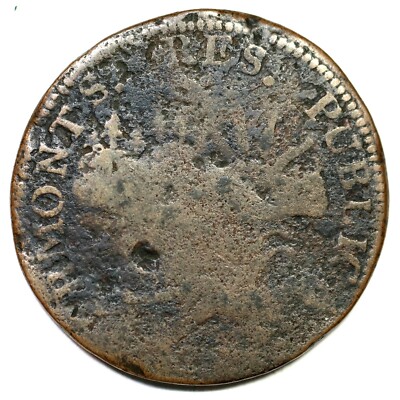 1785 RR-3 R-5 Landscape VERTMONTS. Vermont Colonial Copper Coin | eBay