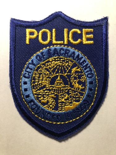 Sacramento California Police Mini / Hat Patch ~ Approximately 2.75 ...