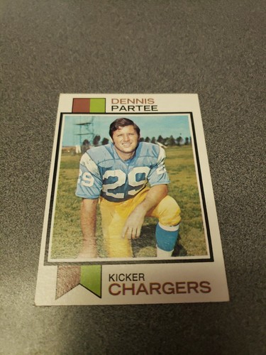1973 Topps Dennis Partee San Diego Chargers #483 | eBay