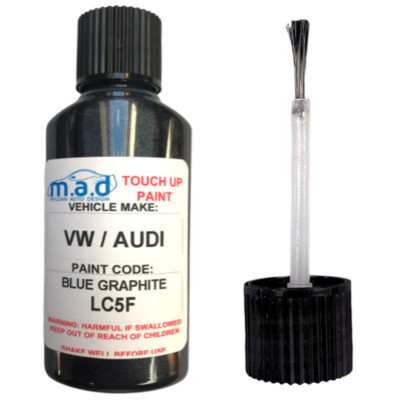 Vw Blue Graphite Lc5f Paint 30ml Touch Up Kit Scratch Volkswagen Golf ...