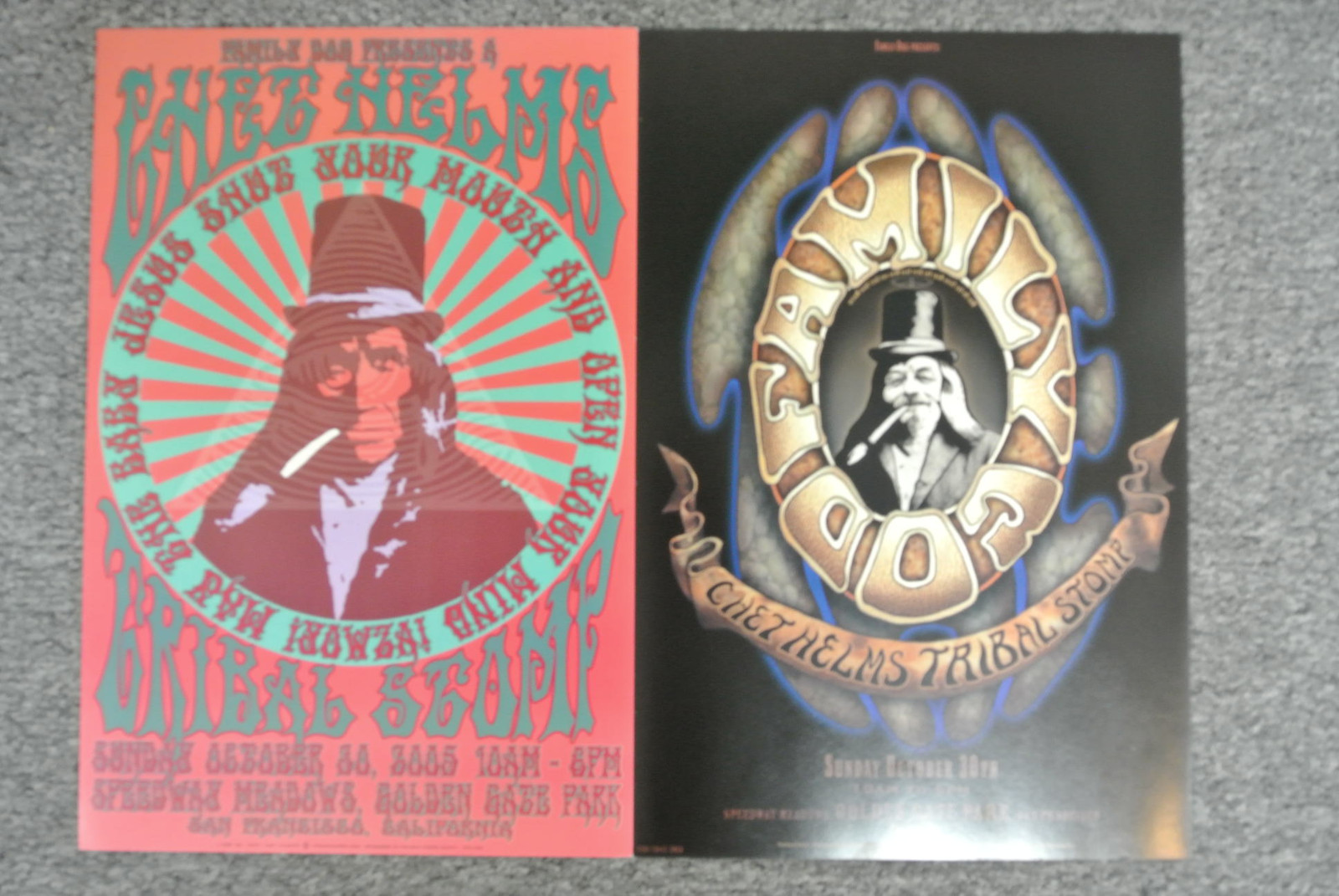 2005 Chet Helms Tribute Family Dog Tribal Stomp (set of 16 posters ...