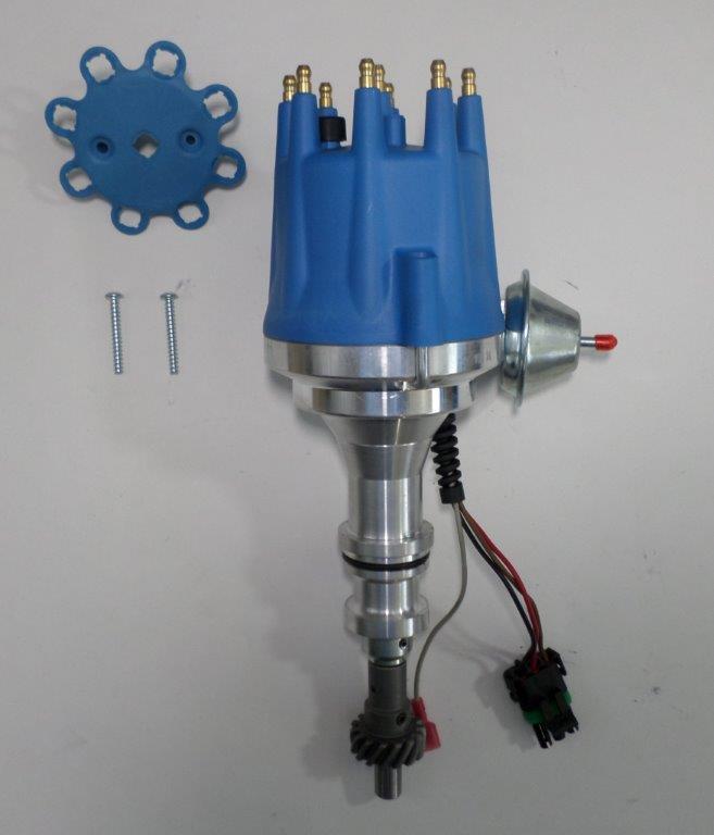 FORD 351C 429 460 Pro Series Small Cap HEI Distributor + 45k Coil + USA ...