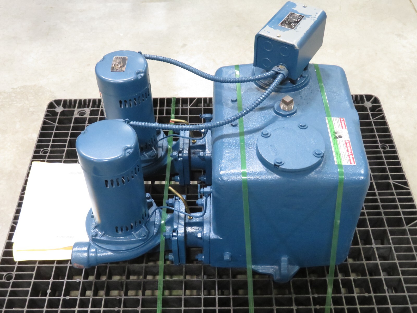 Skidmore VJS-44 CI Condensate Boiler Feed Pump w/ AO Smith Type UC ...