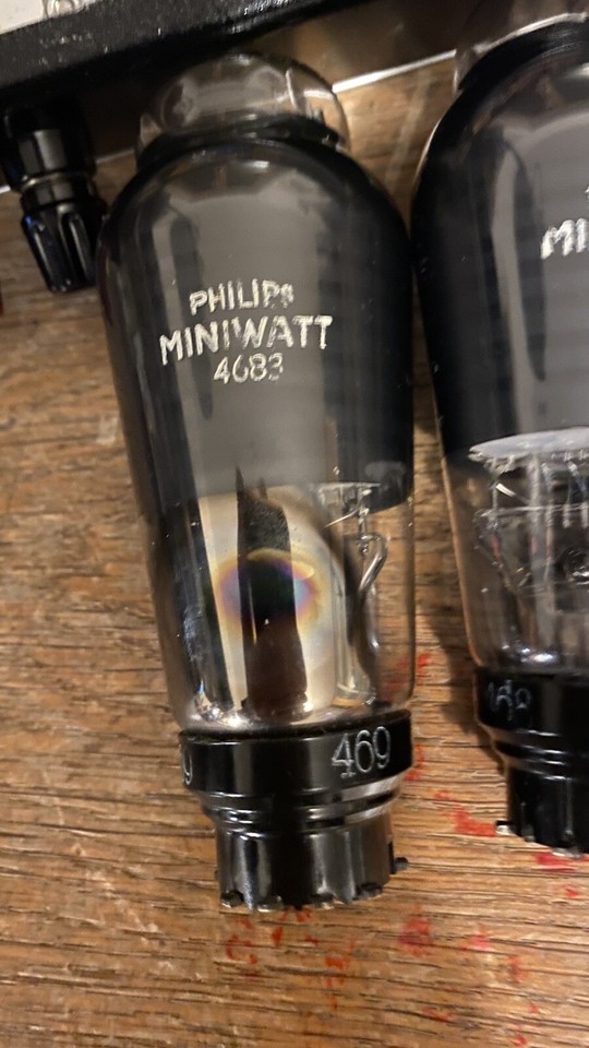 Philips 4683, ad1/350 röhre, DHT Tube, AD1 , EBII, ED, Triode, getestet ...