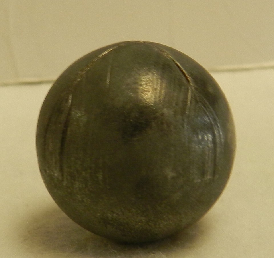 #19204m Hard to Find Large Hollow Steelie Shooter Marble 1.01 Inches | eBay