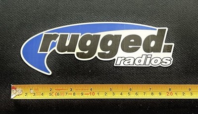 RUGGED RADIOS STICKER DECAL overland offroad racing marine adventure ...