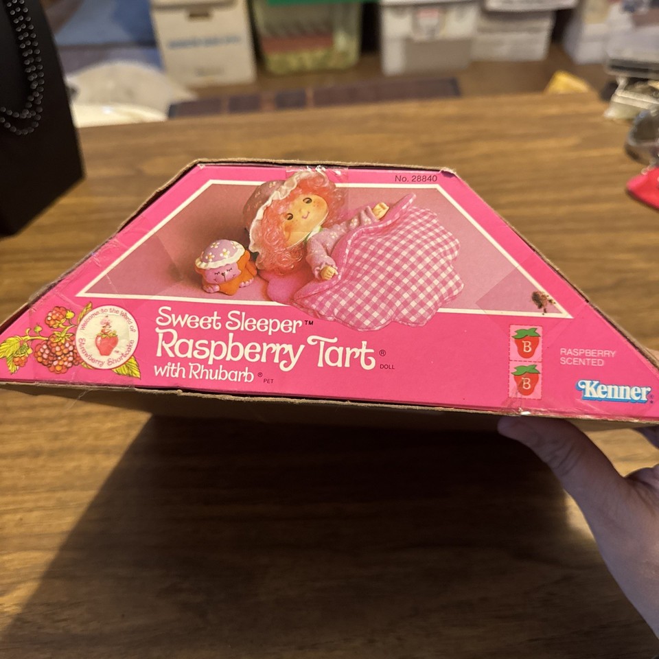 Strawberry Shortcake Sweet Sleeper Raspberry Tart Doll 1984 Kenner Item ...