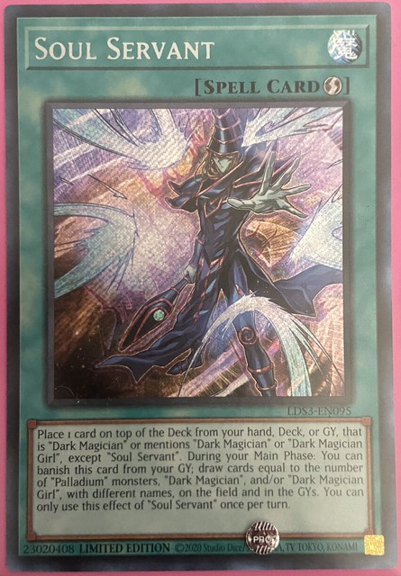 Yu-Gi-Oh! TCG Soul Servant Legendary Duelists: Season 3 LDS3-EN095 ...