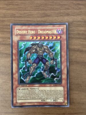 Yu-Gi-Oh! TCG Destiny Hero - Dreadmaster Enemy of Justice EOJ-EN004 ...
