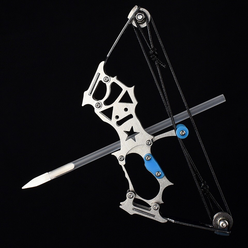 8" Mini Compound Bow Kit Toy Arrows Target Shooting Archery Gift Pocket ...