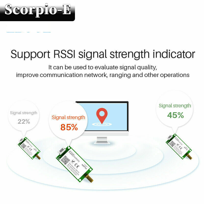 LLCC68 LoRa Module RS485 30dBm 10KM Wireless Long Range RF Module | eBay