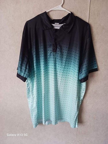 Mens Polo Shirt 3XL Polyester Wrinkle Free | eBay