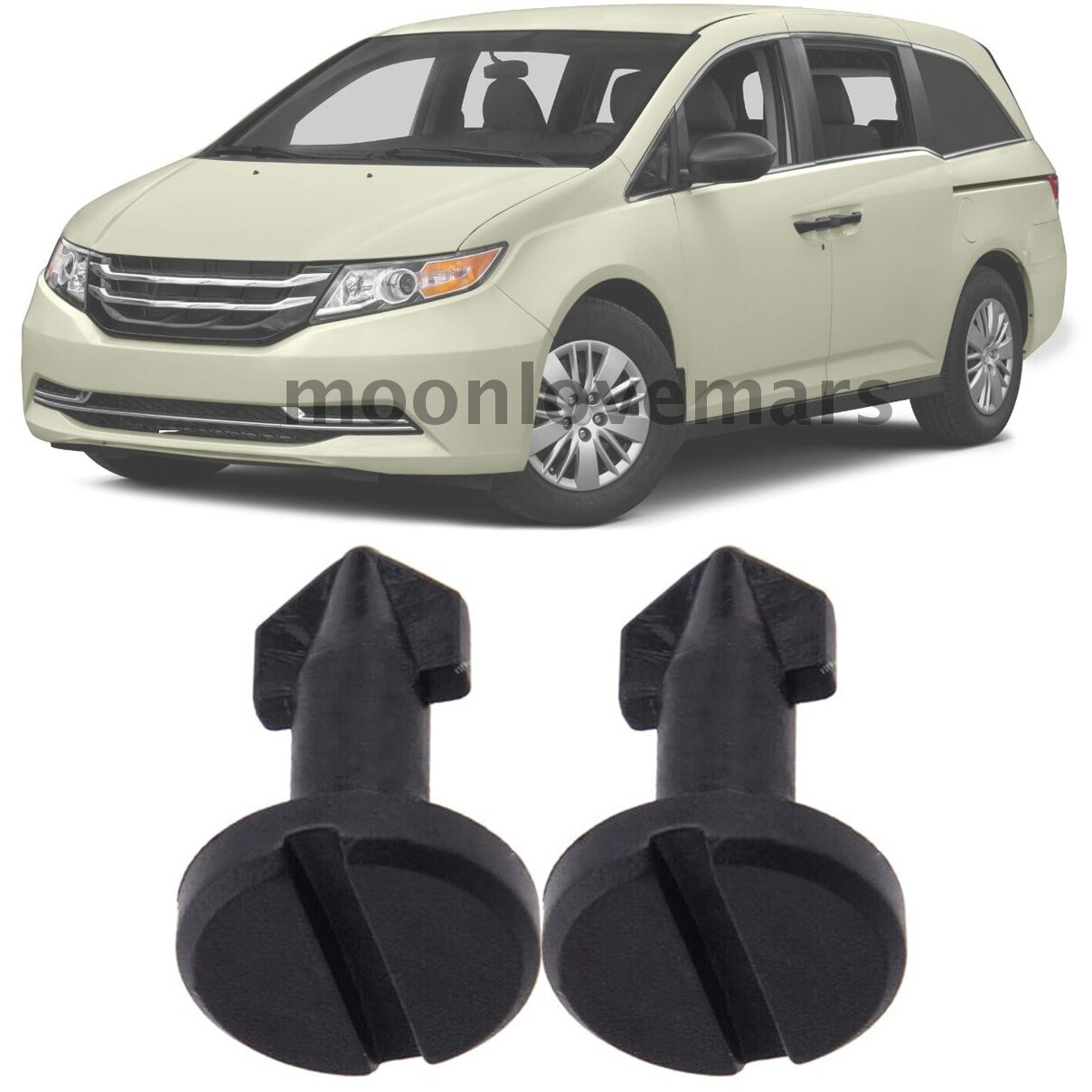 For Honda Odyssey 2Pcs Car Engine Appearance-Cover Mounting Stud 91501 ...