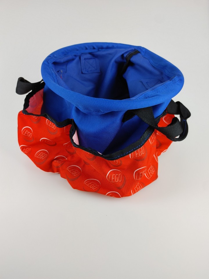LEGO Big Storage Bucket Soft Bag with Handles Red & Blue #TT0211-300 ...