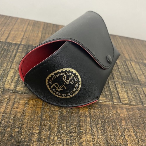 Ray ban Leather Pouch Universal Soft Sunglasses Case | eBay