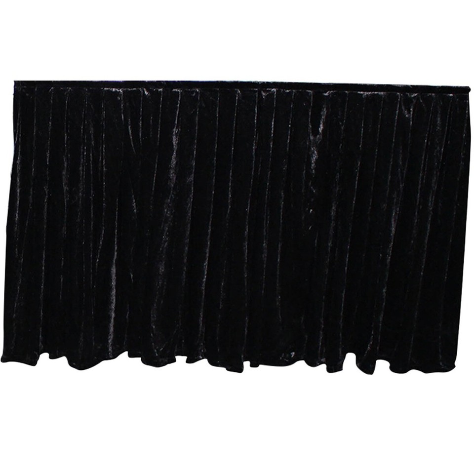 ProX XSF-Skirt24 StageX 24" Black Stage Skirt for use with XSF Stages ...