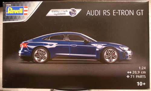 Revell 07698 2021 Audi RS E-Tron GT 1:24 Bausatz Snap Kit easy Click ...