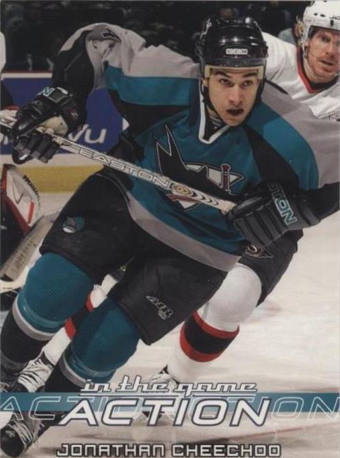 2003-04 In the Game Action - Jonathan Cheechoo #444 for sale online | eBay
