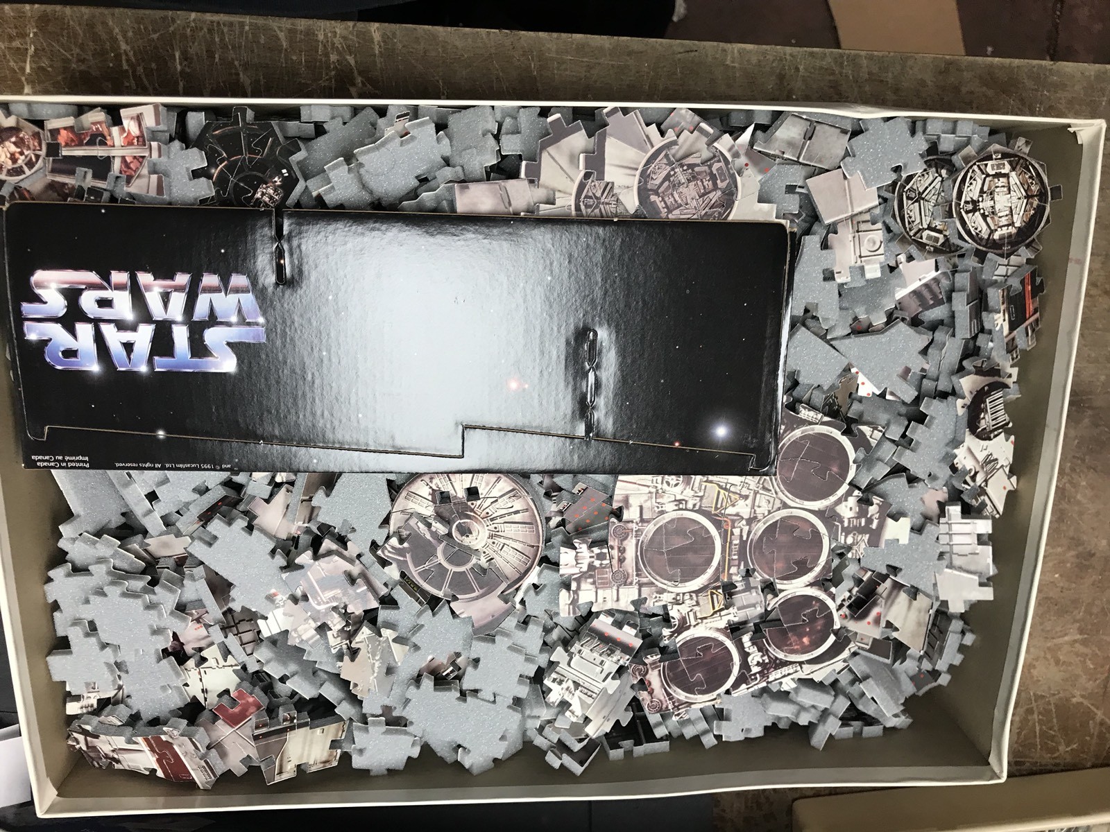 Star Wars Millennium Falcon Puzz 3D Puzzle Han Solo | eBay