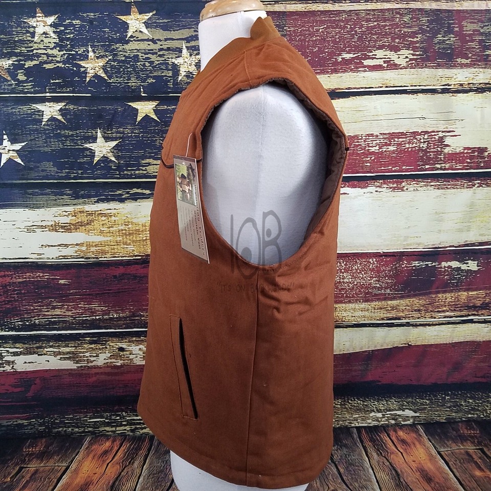 Wyoming Traders Mens Mountain Canvas Insulated Western Cowboy Ranch ...