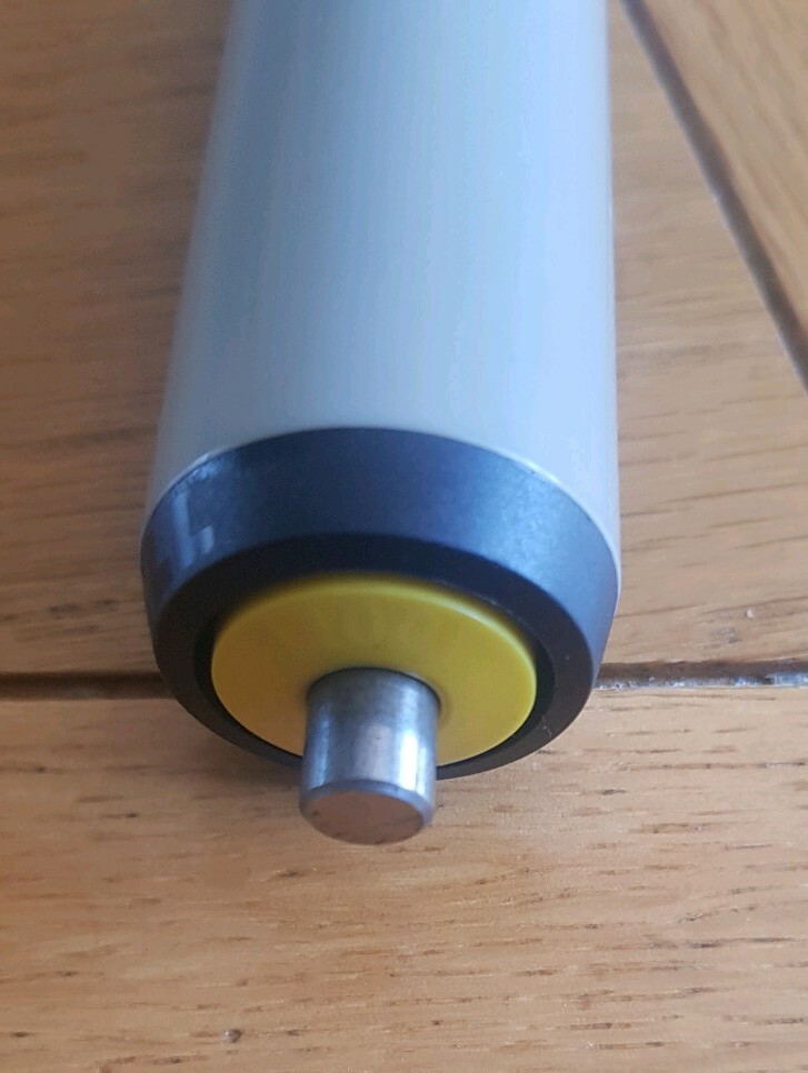 Interroll PVC Round Spring Loaded Conveyor Roller 1100 - 30mm x 600mm ...