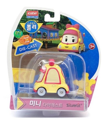 Robocar Poli Die-cast Series : Mini Little Car Figure Handheld Toy ...