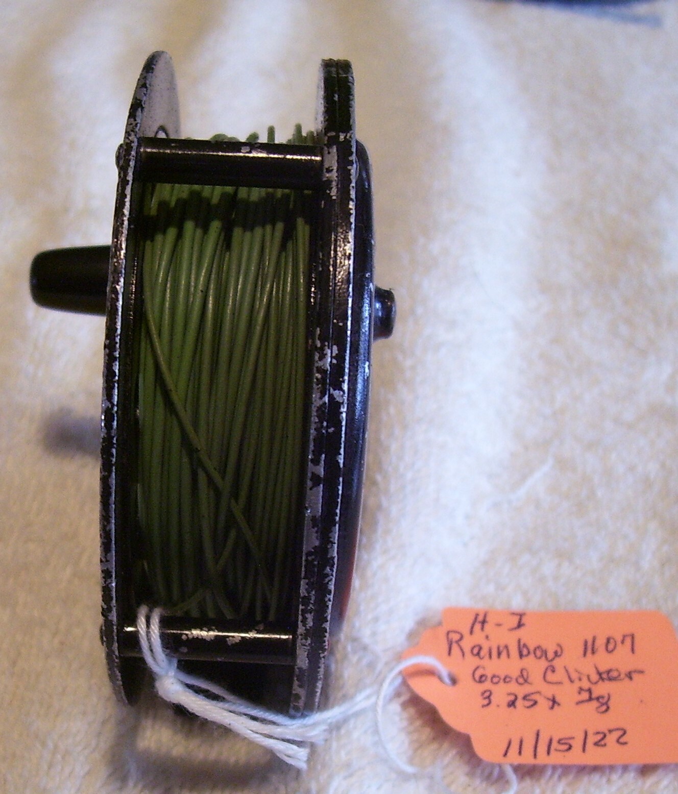 VINTAGE H-I RAINBOW 1107 FLY REEL 5/15/22 WORKING LINE | eBay