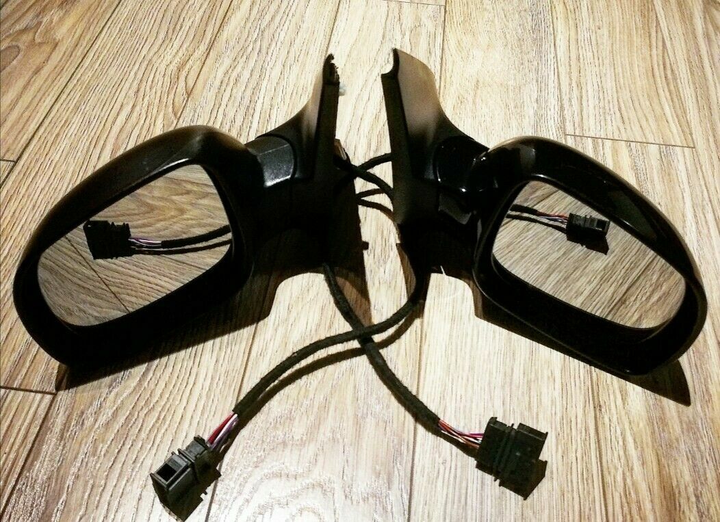 CUSTOM VW R32 anniversary 125mm Golf MK4 IV Bora Power Folding Mirrors ...