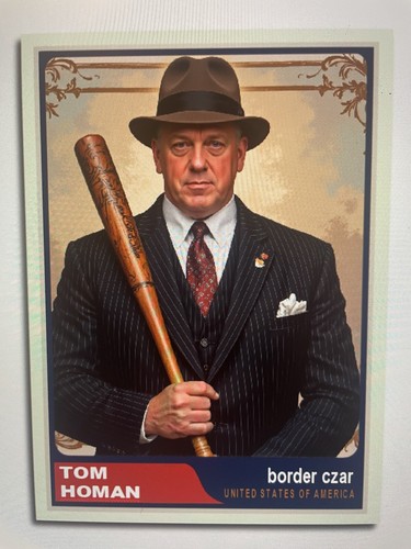 Donald Trump 2024 “Team Trump” Custom ACEO Card Tom Homan Border Czar ...