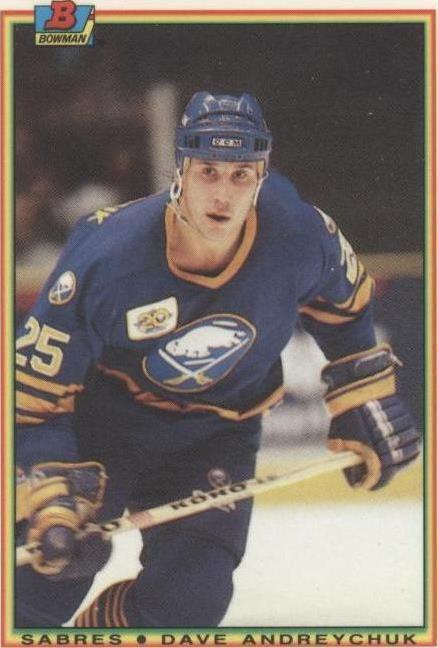 1990-91 Bowman - Dave Andreychuk #246 Tiffany for sale online | eBay