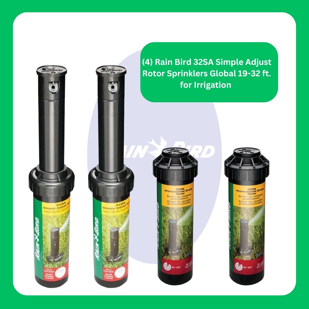 Rain Bird Sprinkler Heads Rain Bird 8SAFPRO 8SA 4" Pop Up Rotary