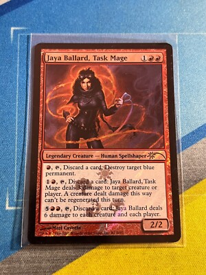 Magic the Gathering MTG Promo JAYA BALLARD, TASK MAGE Foil | eBay
