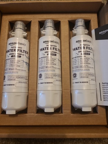 Amazon Basics Replacement LG LT700P Refrigerator Water Filter Cartridge ...