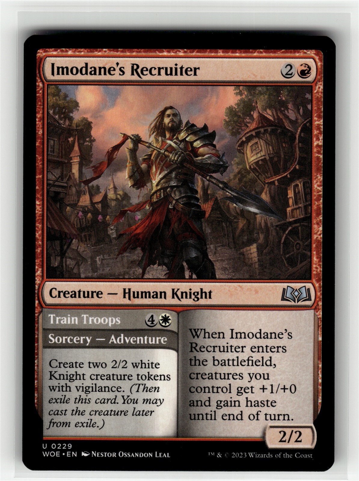 Imodane's Recruiter (229) Wilds of Eldraine WOE (BASE) NM+ (MTG) | eBay