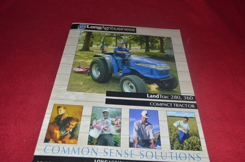 Long Landtrac 280 360 Tractor Dealer's Brochure YABE16 | eBay