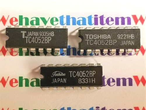 TC4052BP / IC / DIP / 3 PIECES (qzty) | eBay