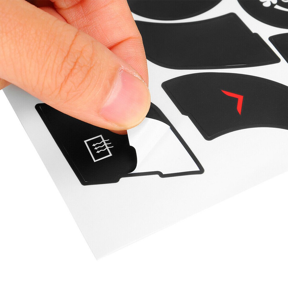 AC Climate Control Button Decal Sticker For Chrysler 200/300 2014 2015 ...