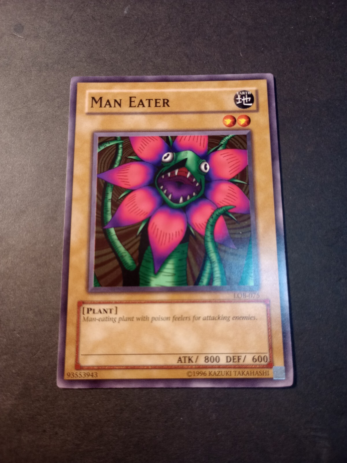 Yu-Gi-Oh! TCG Man Eater Common Card LOB-075 LP-MP | eBay