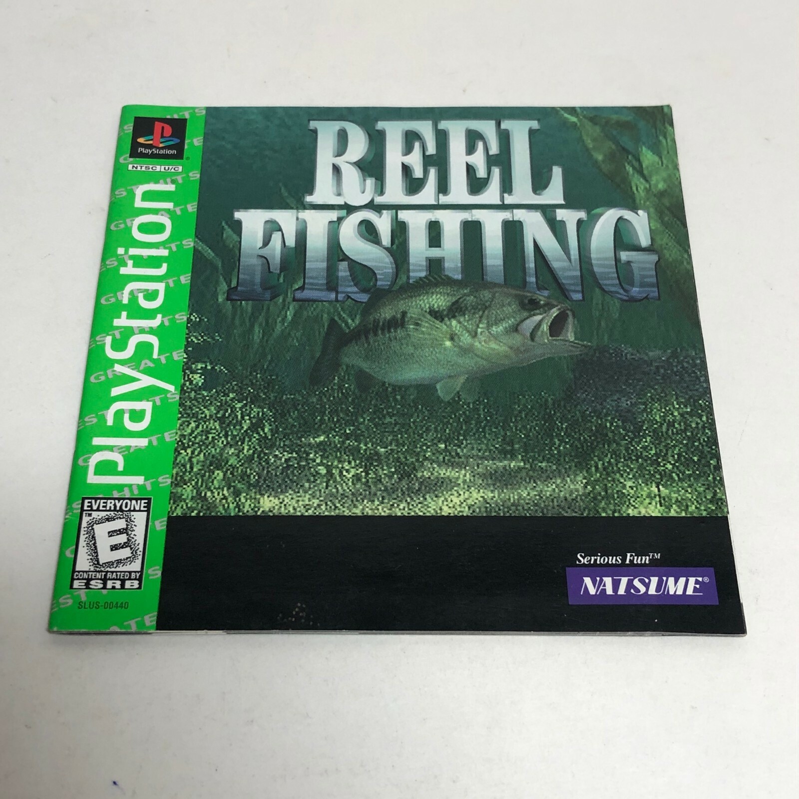 Reel Fishing Instruction Booklet ONLY! (Playstation, PS1) Manual | eBay